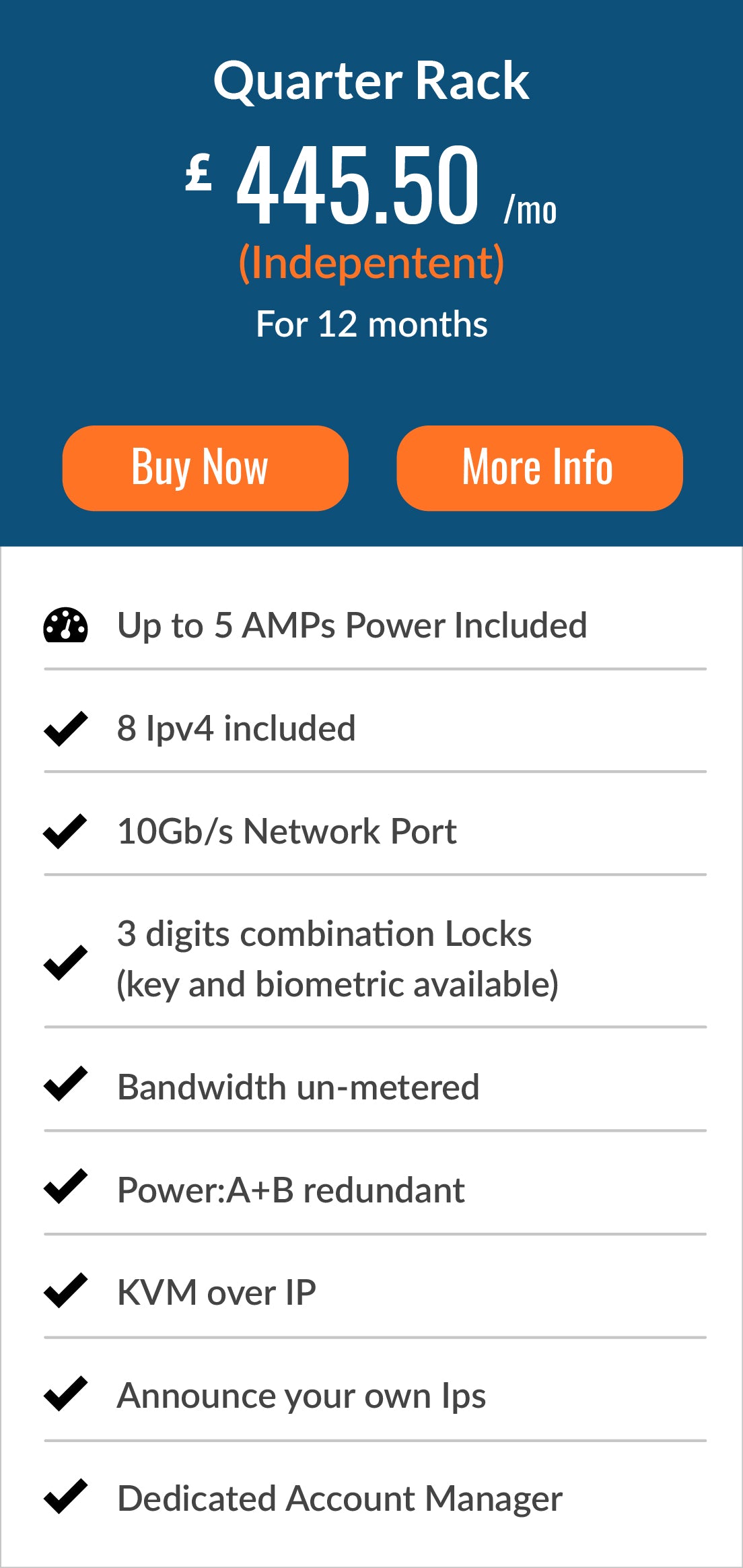 Server Colocation | RackSpace Rental | Secure , Private & Uk Based ...
